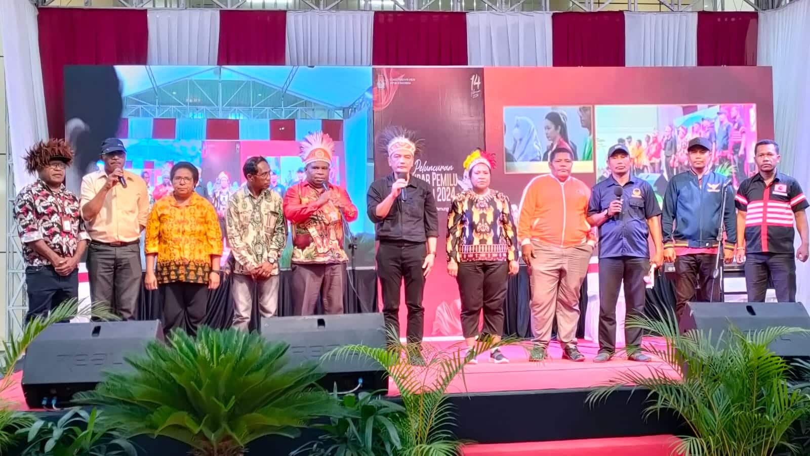 Secara Daring, KPU Papua Ikuti Kirab Menuju Setahun Pemilu Serentak ...
